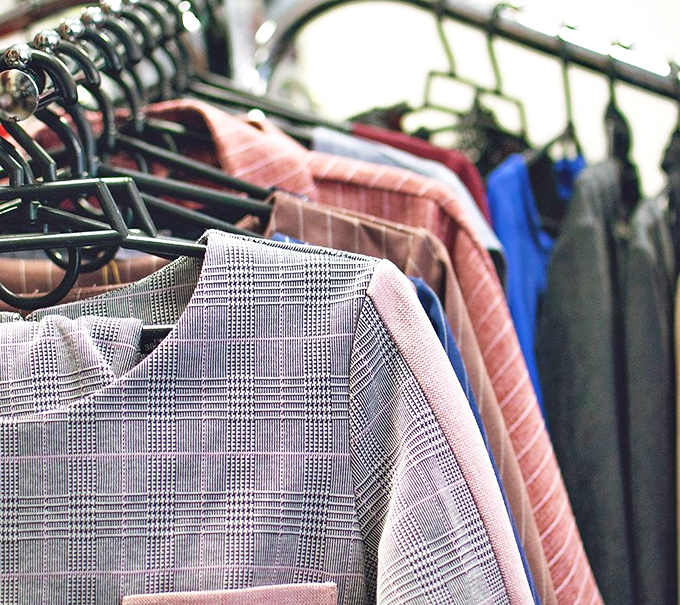 A textile time machine where fashion from every decade hangs in democratic harmony. That plaid shirt might have stories to tell.