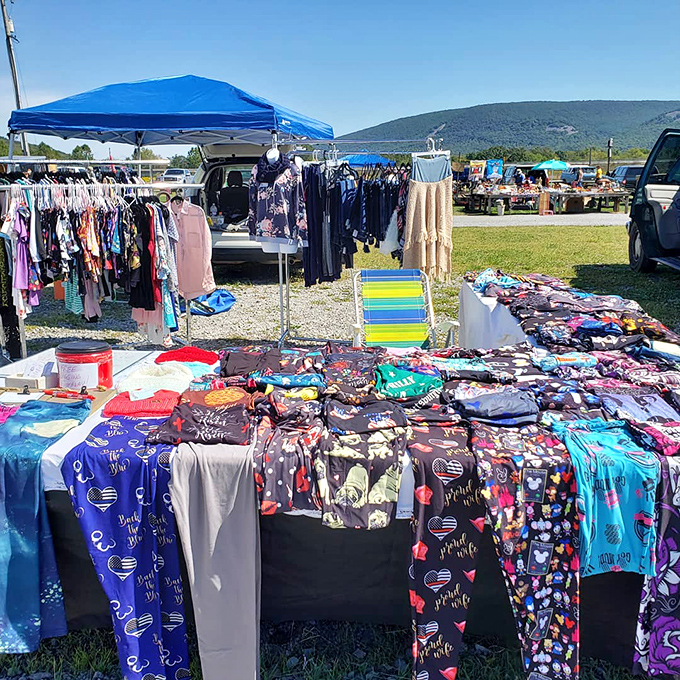 A kaleidoscope of patterns and patriotic themes transforms ordinary clothing into statement pieces &ndash; fashion that speaks volumes about its new owner.