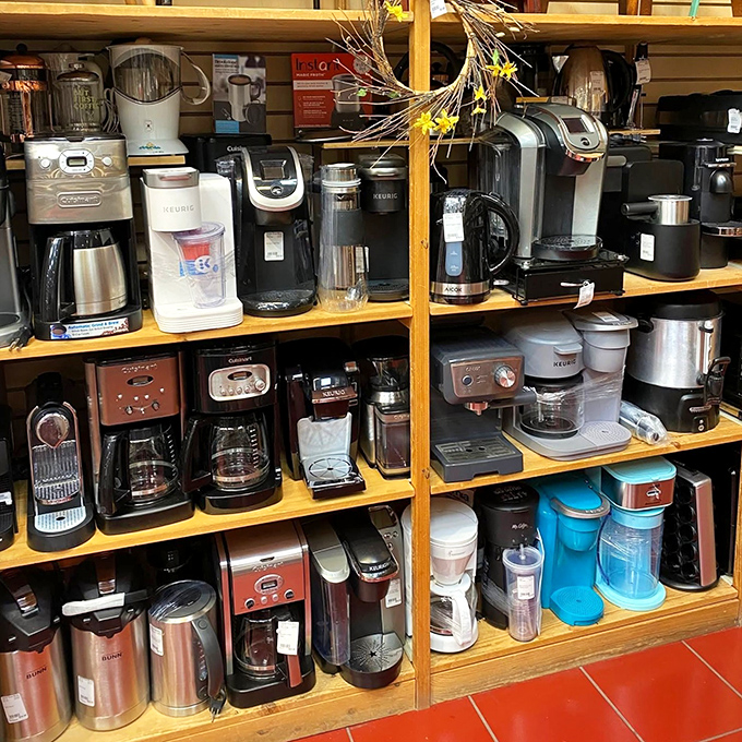 Coffee maker museum or caffeine enthusiast's dream? Either way, these machines promise morning magic for every brewing preference.