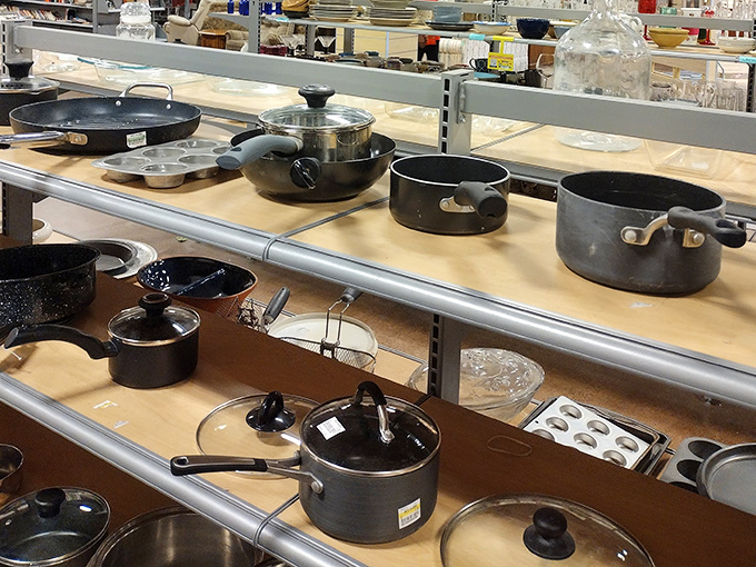 Quality cookware awaits new kitchens, ready to create countless family meals and culinary adventures ahead.