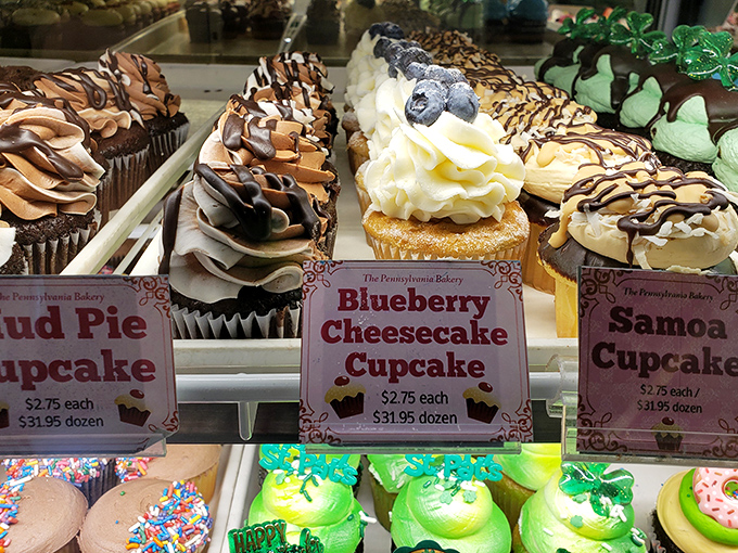 Cupcakes crowned with swirls of frosting so perfect they could make professional decorators question their life choices entirely.