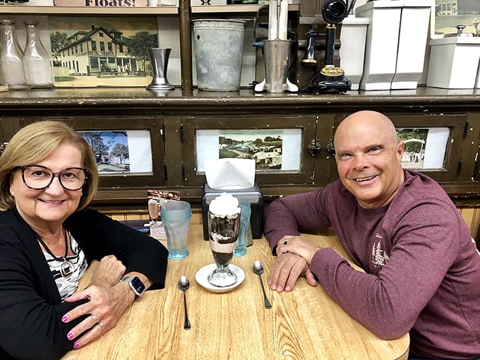Happy faces around every table prove that great food creates instant community connections.