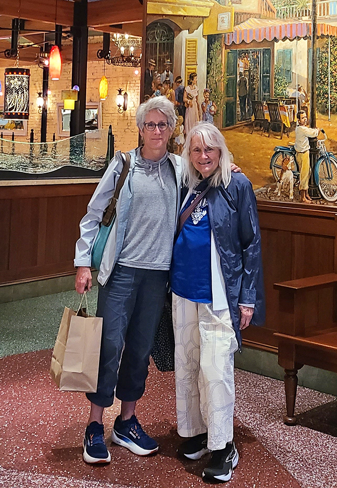 The restaurant's warm ambiance and coastal artwork create the perfect backdrop for making memories and planning return visits.