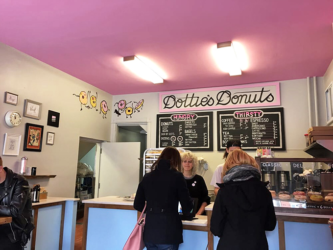 The morning pilgrimage to Dottie's counter, where patient customers know that exceptional vegan treats are worth the wait.