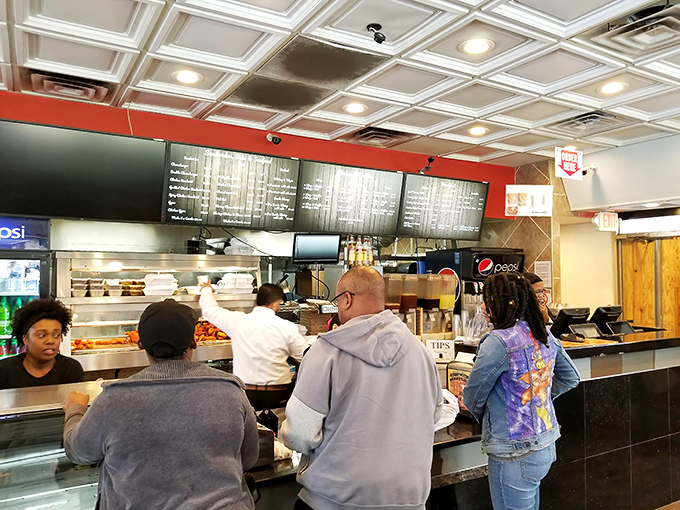 The line forms for a reason. These folks know that patience isn't just a virtue&mdash;it's the price you pay for chicken nirvana.