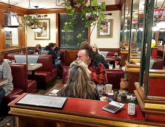 Where strangers become regulars and regulars become family &ndash; the true magic of diners happens in these burgundy booths.