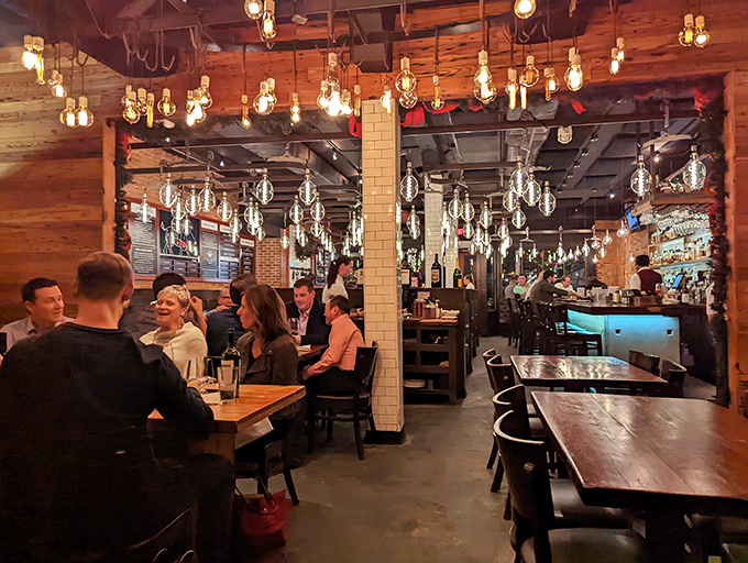Where memories are made between bites. The lively atmosphere proves that great food brings people together better than any social media platform ever could.