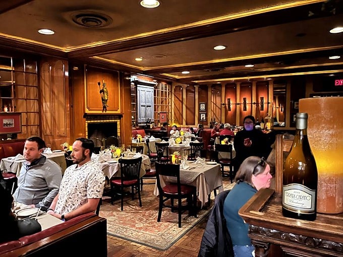 The diverse crowd proves prime rib is the great equalizer&mdash;tech executives and anniversary celebrants united in the pursuit of perfect beef.