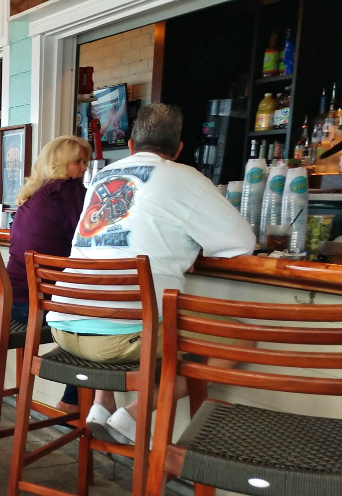 Where beach stories are exchanged over drinks &ndash; the casual bar seating at Waterman's has witnessed decades of vacation tales and local legends.