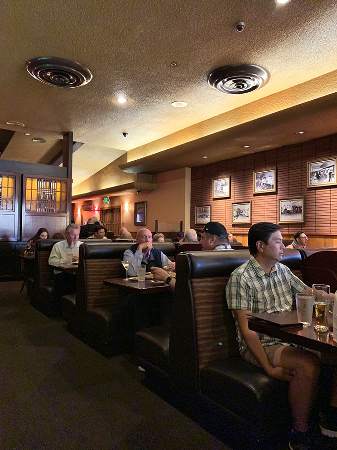 The dining room hums with the symphony of clinking glasses and satisfied murmurs&mdash;a space where memories are made between bites of pasta.