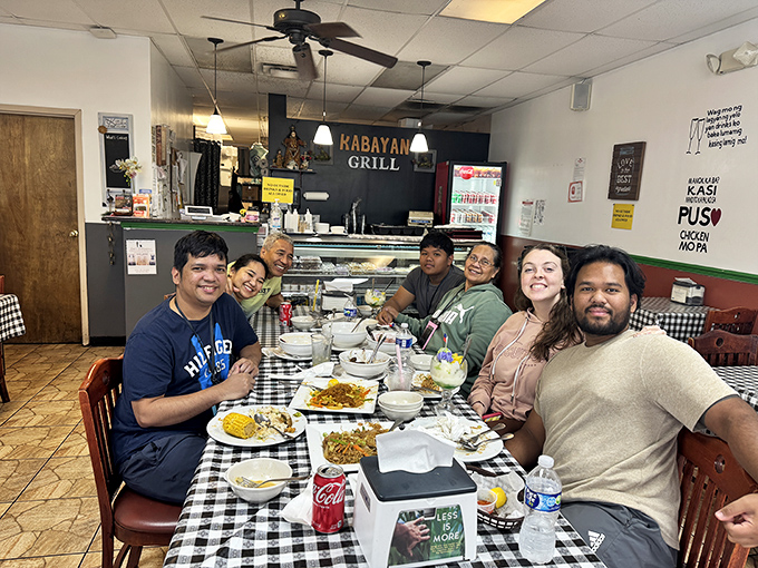 Nothing says "authentic experience" like a restaurant where families gather to share dishes, stories, and the occasional gentle argument about politics.