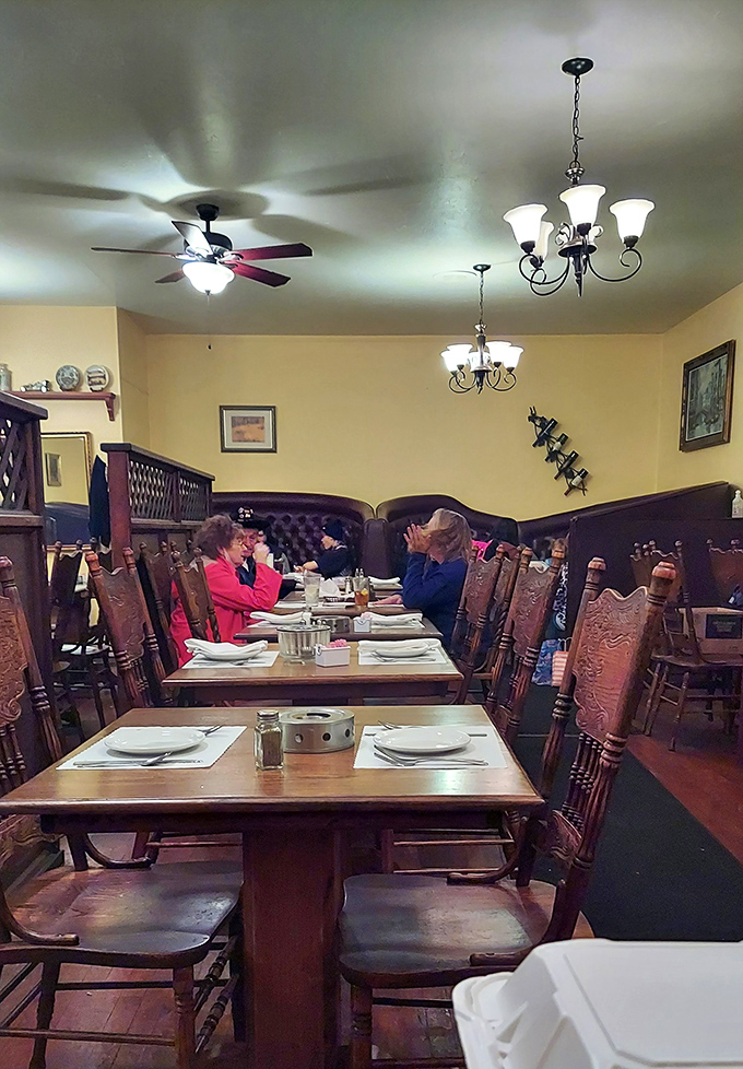 Where strangers become friends over great food. That cozy booth in the back has probably witnessed more celebration dinners than a wedding photographer.
