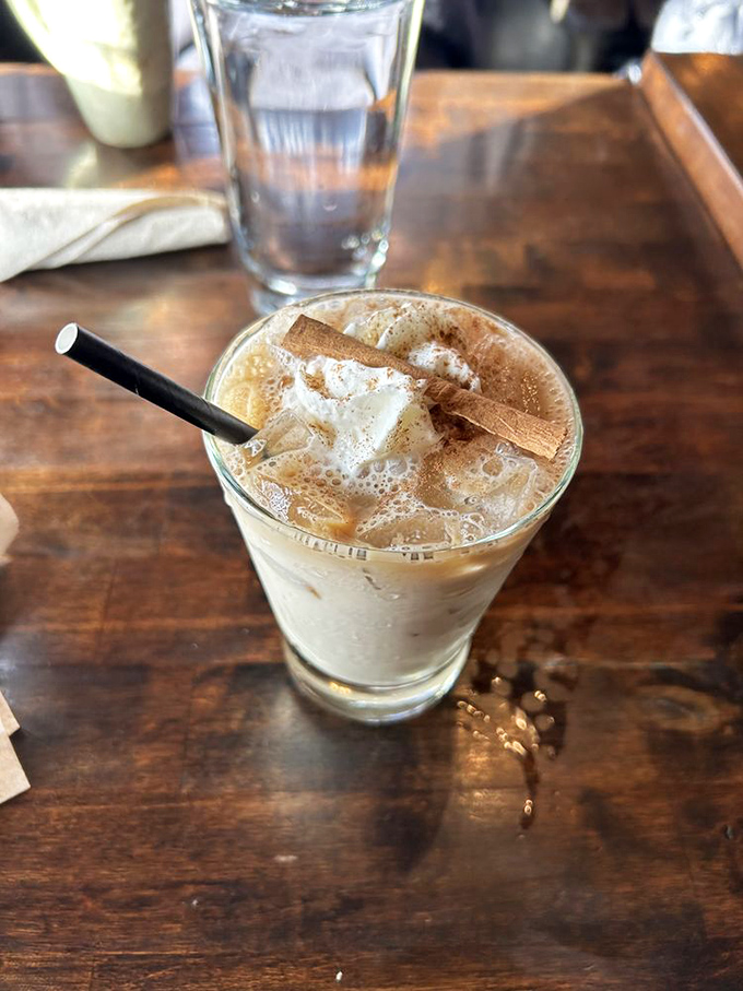 A hearty hash crowned with a poached egg - the kind of rustic breakfast that fueled pioneers and now powers modern Columbus through busy days.