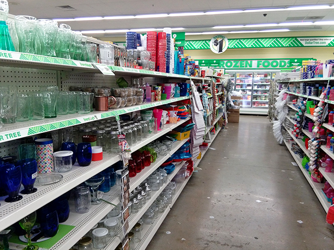 Glassware and food containers that could pass for fancy in dim lighting&mdash;perfect for those "I definitely didn't get this at Dollar Tree" moments.