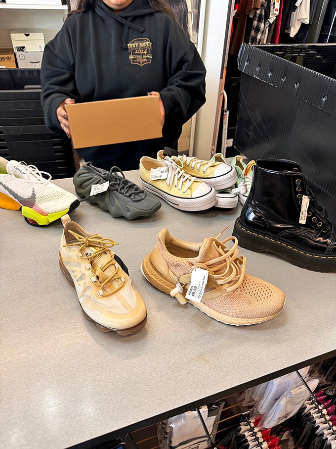 A sneaker selection that would make any collector weep with joy. From running errands to actually running, there's a sole mate for everyone.