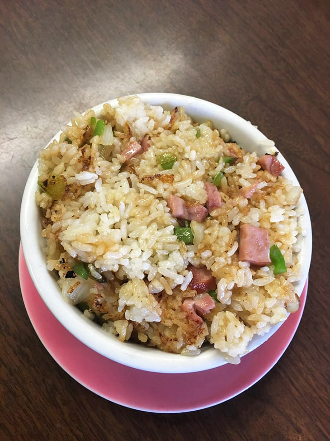 Fried rice that's not just a side dish but a star&mdash;each grain perfectly seasoned, with bits of ham and green onion playing supporting roles.