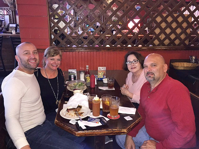 The true measure of a great restaurant: tables filled with happy people creating memories around food worth talking about for years.