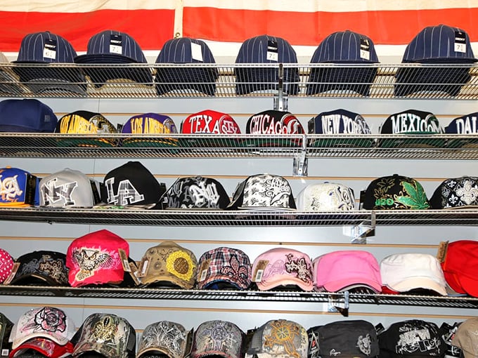 Hat game strong! From baseball caps to cowboy crowns, this headwear haven has something for every noggin.