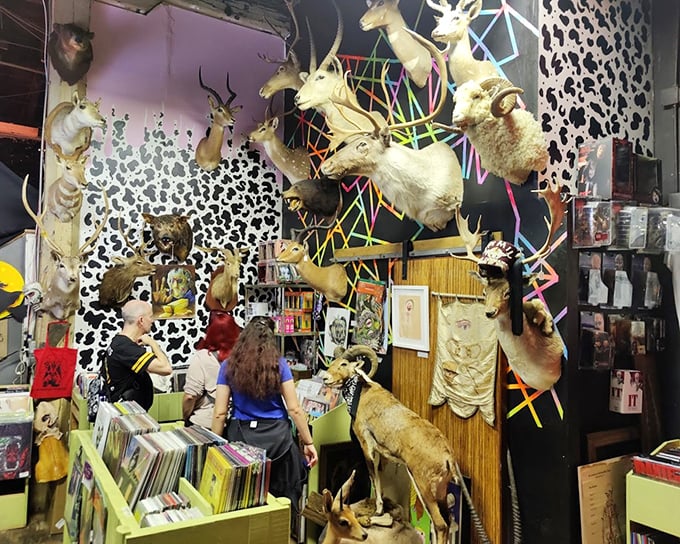 The taxidermy section feels like Noah's very disturbed Ark&mdash;if Noah had been more interested in preservation than salvation.