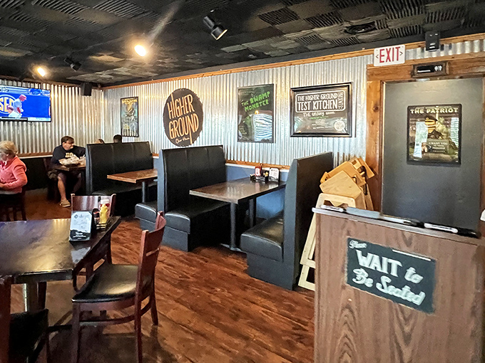 Cozy booths and thoughtful spacing make this the kind of place where you can actually hear your dining companions. What a concept!