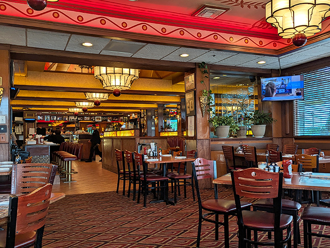 The dining room hums with the symphony of clinking silverware and satisfied sighs. Every booth holds a different story.