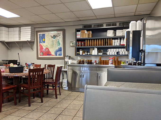 Open kitchen philosophy means watching skilled hands turn simple ingredients into breakfast magic.