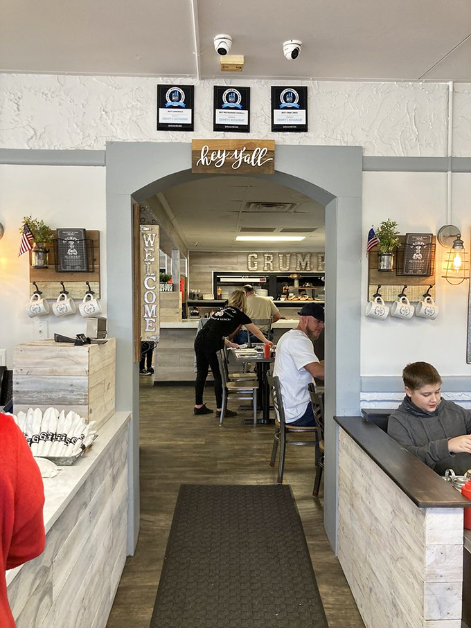 "Hey y'all" says it all&mdash;Southern hospitality isn't just a slogan here, it's baked into the very walls of this welcoming breakfast haven.