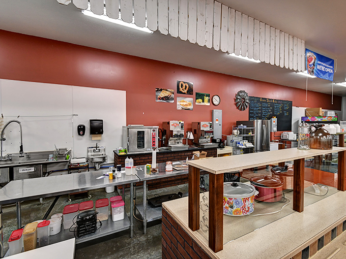 The marketplace caf&eacute; isn't just a place to refuel&mdash;it's where shopping stamina gets restored and spontaneous conversations with strangers become the day's highlight.