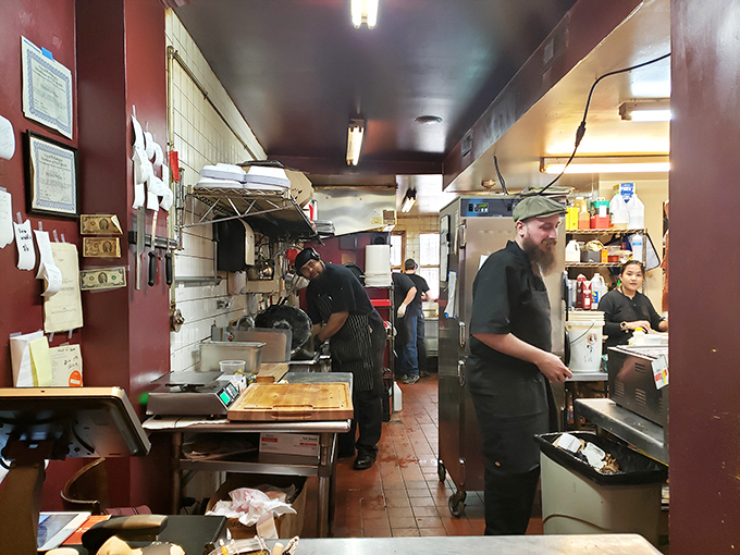 Behind the scenes where the magic happens&mdash;a glimpse into the kitchen that transforms ordinary cuts into extraordinary meals through time, smoke, and patience.
