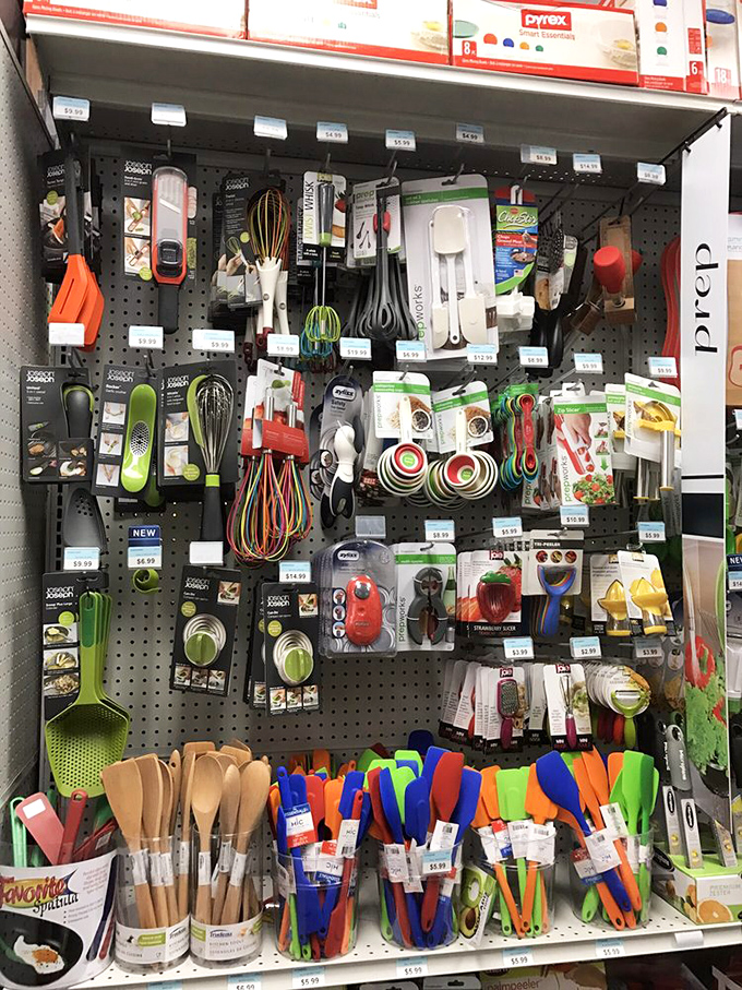 Kitchen gadget heaven for culinary enthusiasts. Where you'll convince yourself you absolutely need that avocado slicer you'll use exactly twice.