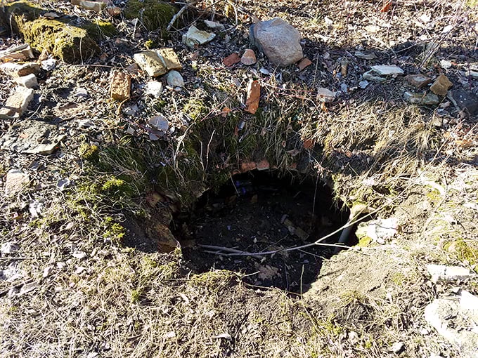 Local lore suggests this isn't just any hole. Some call it a "portal" – though to where exactly remains the subject of spirited debate among paranormal enthusiasts.