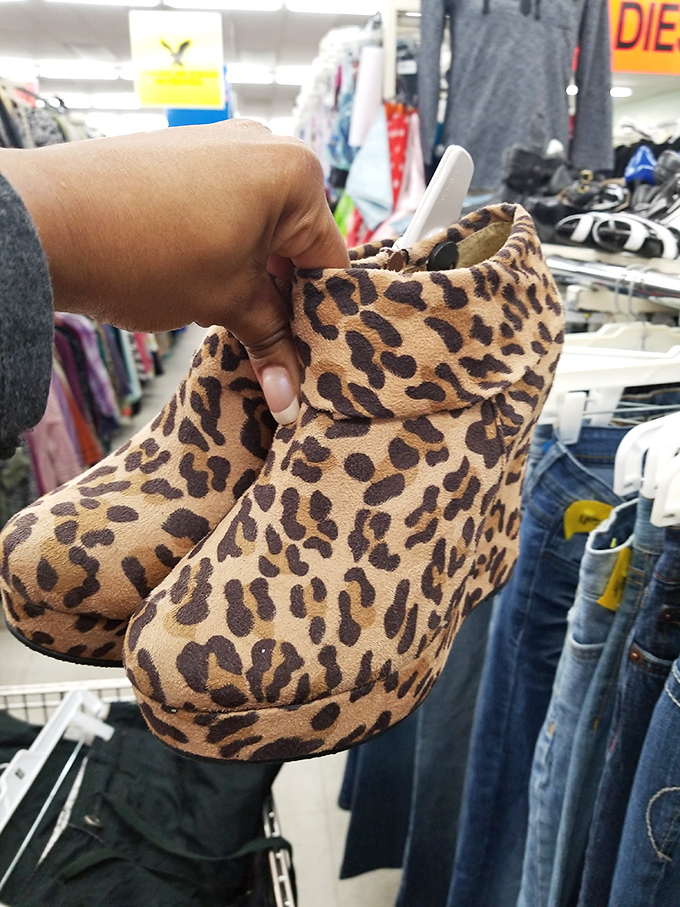 These leopard booties weren't just made for walking—they were made for being discovered at a fraction of retail price.