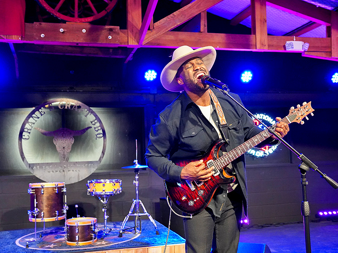 Live entertainment transforms dinner into an experience, because great barbecue deserves a proper soundtrack soundtrack.