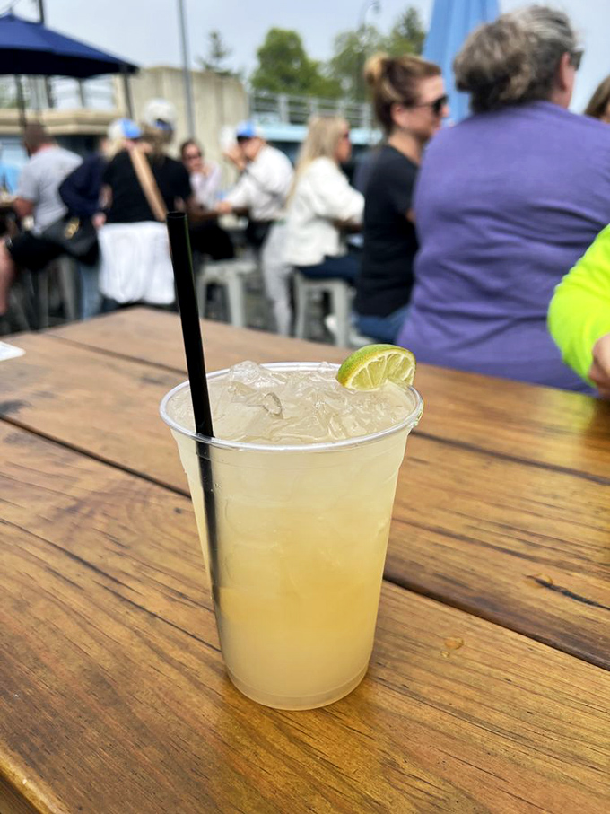 This margarita pairs perfectly with lake views and the kind of contentment money can't buy.