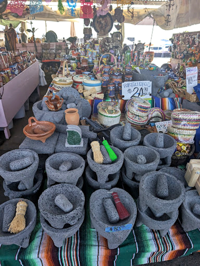 Mortar, pestle, magic! These traditional molcajetes promise to transform your salsa game from "store-bought sad" to "restaurant-worthy rad."