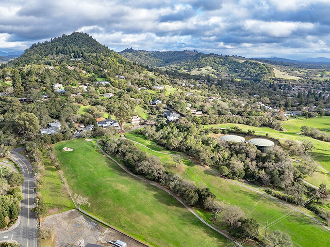 Rolling hills and verdant valleys surround Healdsburg like nature's amphitheater, staging the perfect backdrop for your "I could live here" daydreams.