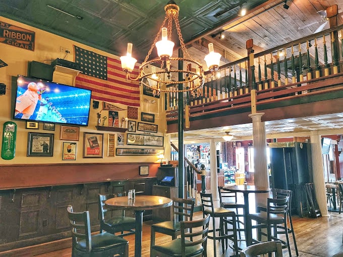 Exposed brick walls and vintage charm create the perfect backdrop for serious food and easy conversation.