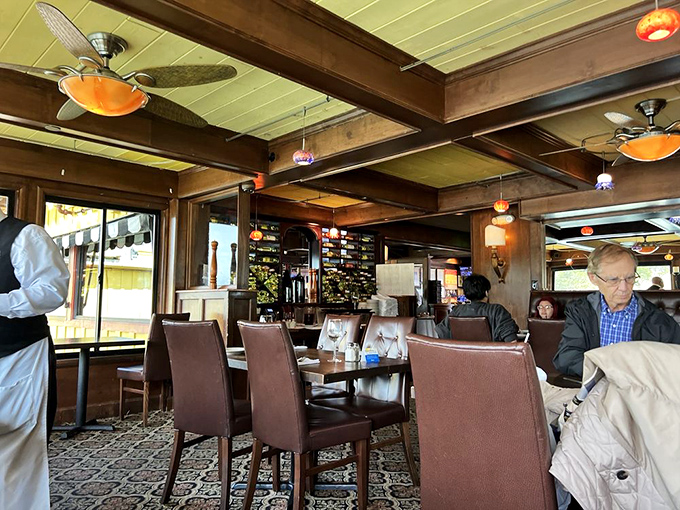 Another angle reveals more treasures &ndash; this place has more cozy corners than a mystery novel.