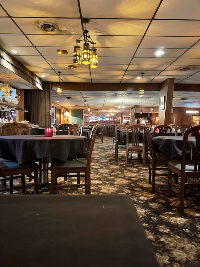 The dining room whispers of countless celebrations, first dates, and "just because it's Wednesday" dinners that turned into cherished memories.