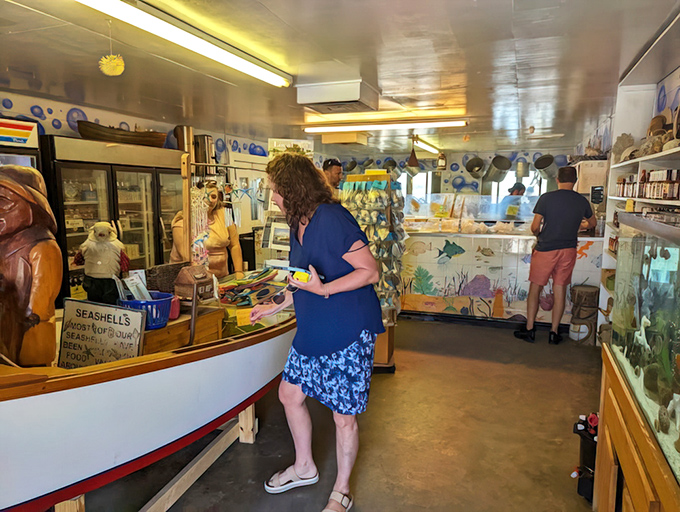 Inside this nautical wonderland, every fishing net and maritime memento tells a genuine Gulf Coast story.