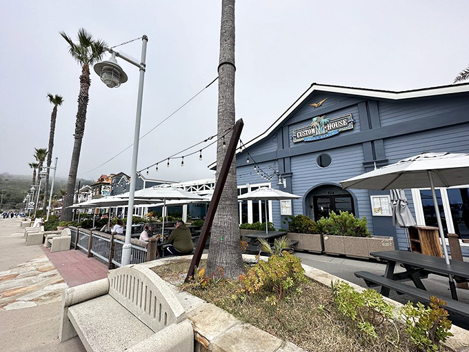 Custom House restaurant serves up ocean views with a side of seafood&mdash;the kind of dining experience that makes you question city living altogether.