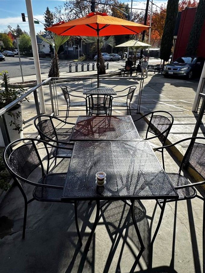 Sacramento sunshine and El Rincón's outdoor seating—a combination that rivals even their most perfect salsa and chip pairings.