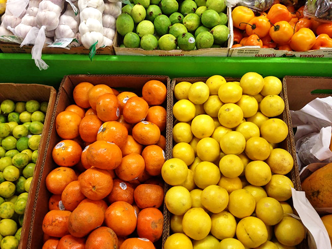 Fresh produce brings farm-to-flea-market realness, proving treasures come in edible forms too.