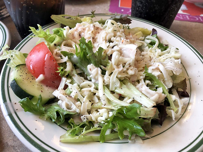 A salad that doesn't apologize for being healthy &ndash; it just shows up with enough personality to hold its own against the pasta heavyweights.