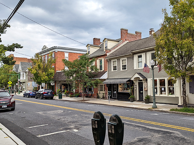 Lititz's shop-lined streets invite leisurely exploration, where each storefront promises treasures more interesting than anything you'd find at a mall.