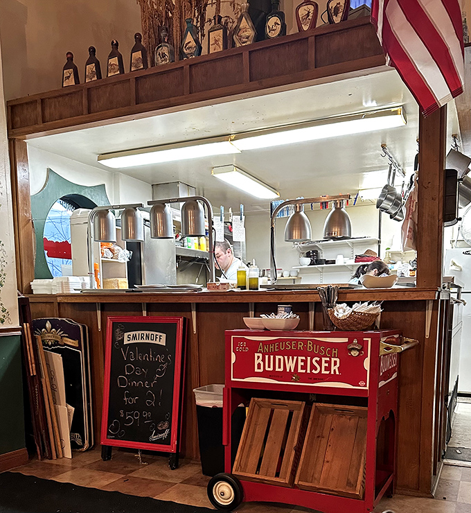 Where the magic happens—a glimpse into the kitchen that turns simple ingredients into the comfort food masterpieces we crave.