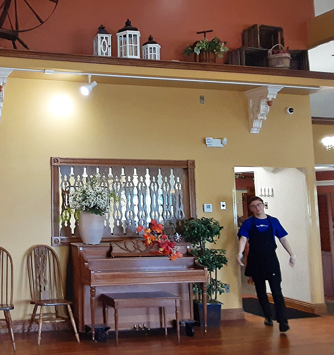 Where hospitality isn't just a business model but a way of life. The staff moves with purpose, carrying plates that will soon become cherished memories.