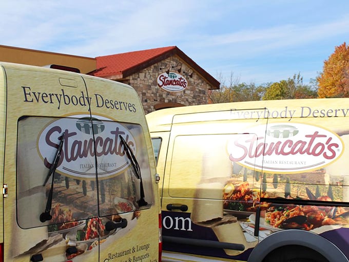 "Everybody Deserves Stancato's" isn't just a slogan on their catering trucks—it's a fundamental human right that should be in the Constitution.