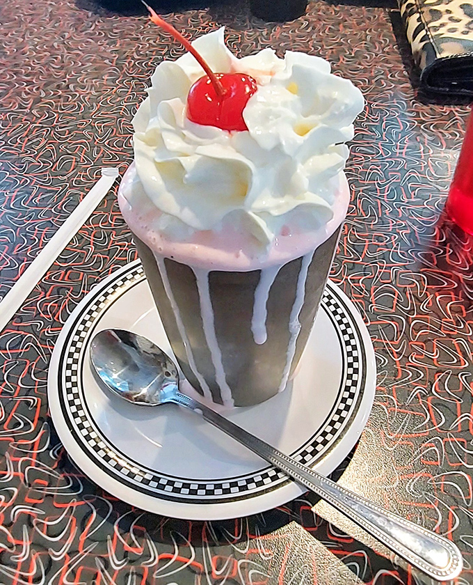This milkshake doesn't just bring boys to the yard&mdash;it brings everyone. That cherry on top is just showing off.