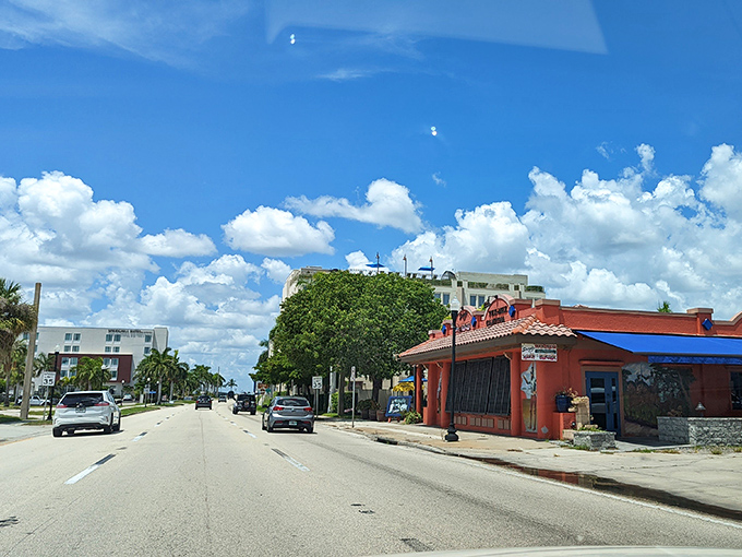 Main streets in Florida don't get more authentic than this&mdash;palm trees, blue skies, and locally-owned shops that haven't surrendered to chain-store invasion.